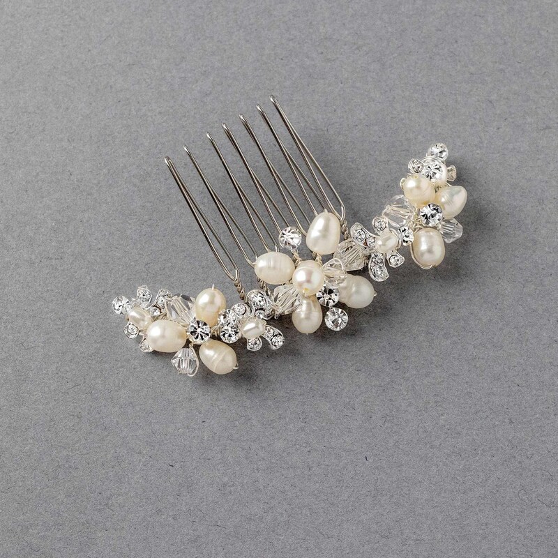 Pearl Hair Comb - Etsy