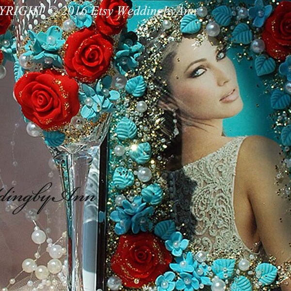 Red Wedding Decor - Etsy