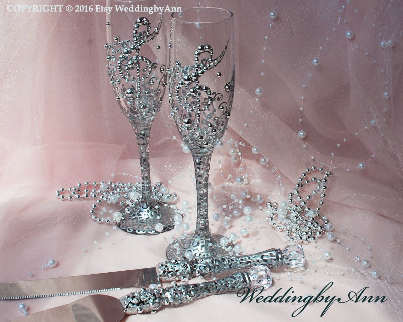 Music Wedding Wedding Toast Glasses Wedding Champagne Flutes | Etsy