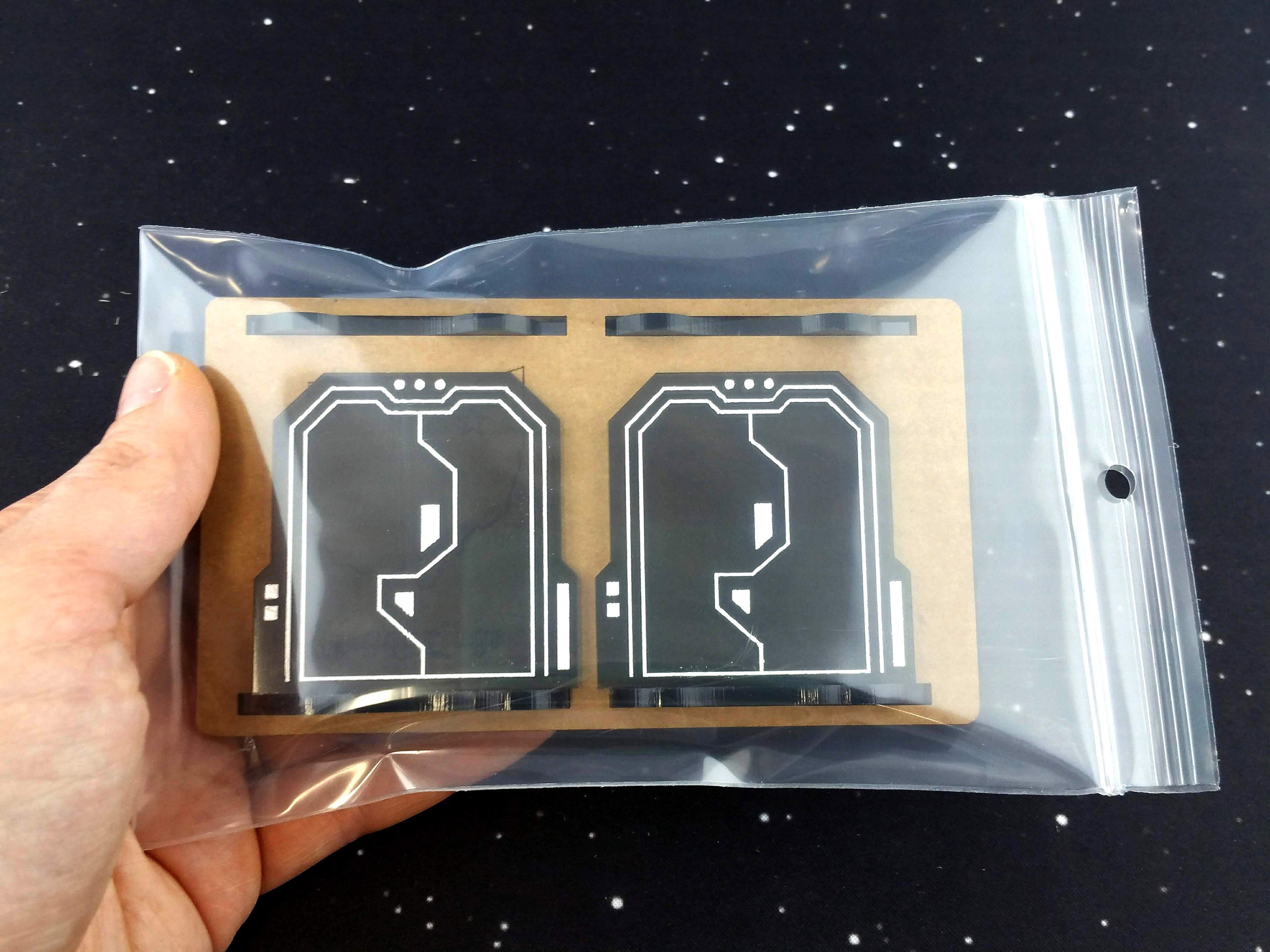 Acrylic Door Tokens for Use With Imperial Assault 4 Pieces - Etsy