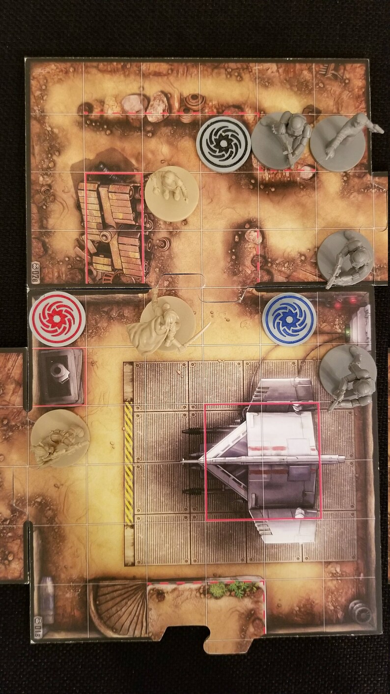 Objective Tokens for Use With Imperial Assault - Etsy