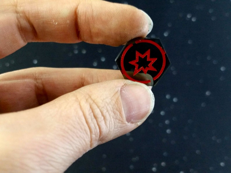 Critical Hit Tokens 5 for Use With X-wing Miniatures Game - Etsy