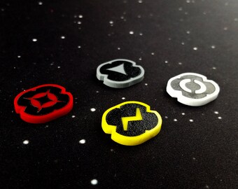 Imperial Assault Compatible Acrylic Rubble Tokens - Etsy