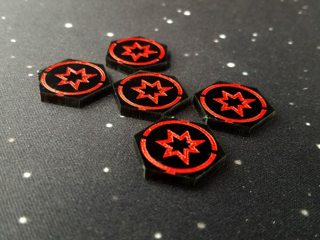 Critical Hit Tokens (5) for Use With X-wing Miniatures Game 2.0 - Etsy