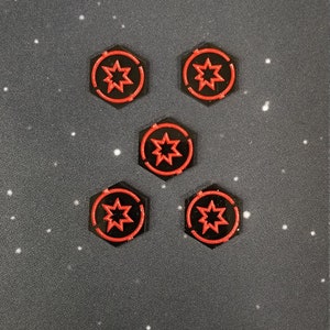 Critical Hit Tokens (5) for Use With X-wing Miniatures Game 2.0 - Etsy