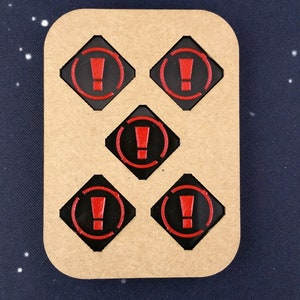 Stress Tokens (5) for Use With X-wing Miniatures Game 2.0 - Etsy