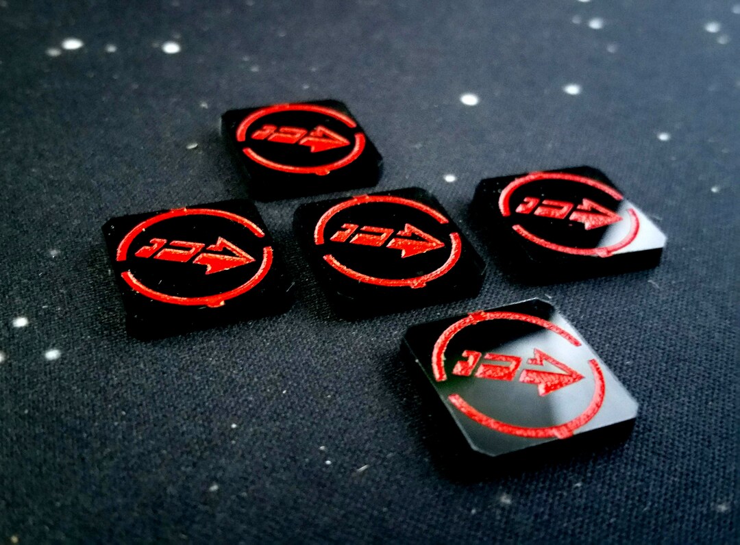 Strain Tokens (5) for Use With X-wing 2.0 - Etsy