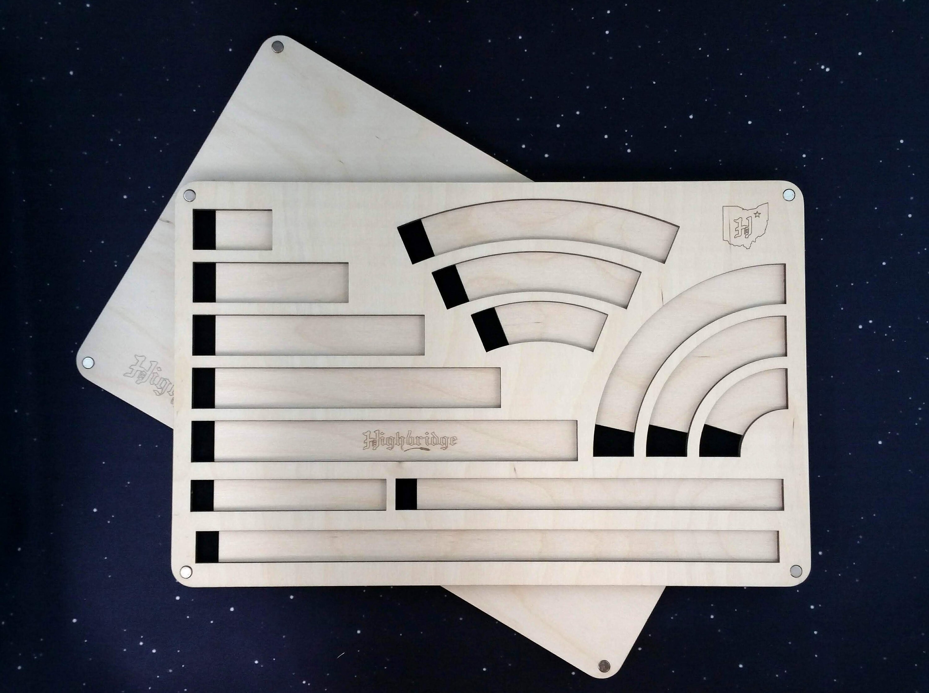 Deluxe X-Wing Miniatures Template Tray | Etsy