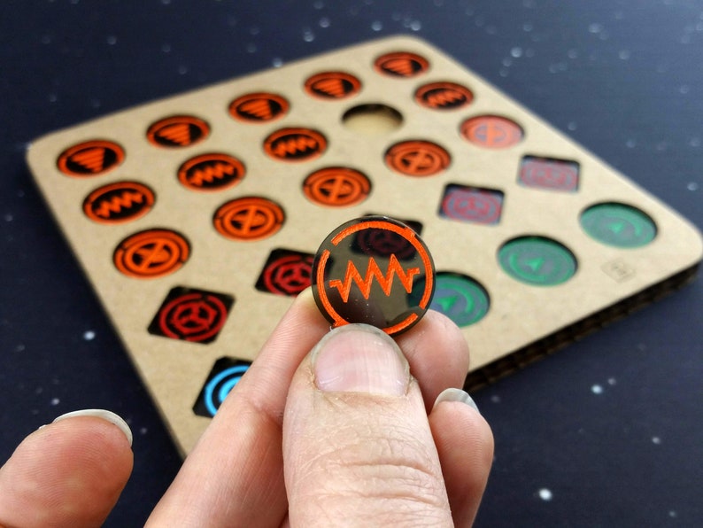 Token Set "b" (status Tokens) for X-wing 2.0 - Etsy