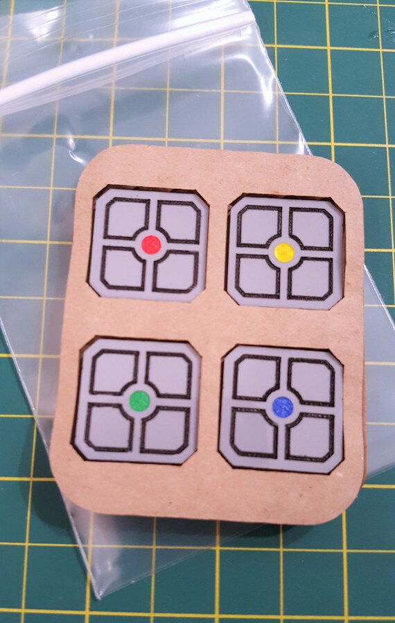 Acrylic Crate Tokens 4 for use with Imperial Assault | Etsy