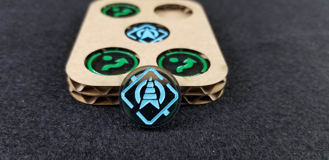 Double-sided Cloak / Evade Tokens for Use With X-wing 2.0 - Etsy