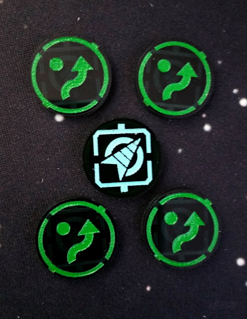 Double-sided Cloak / Evade Tokens for Use With X-wing 2.0 - Etsy