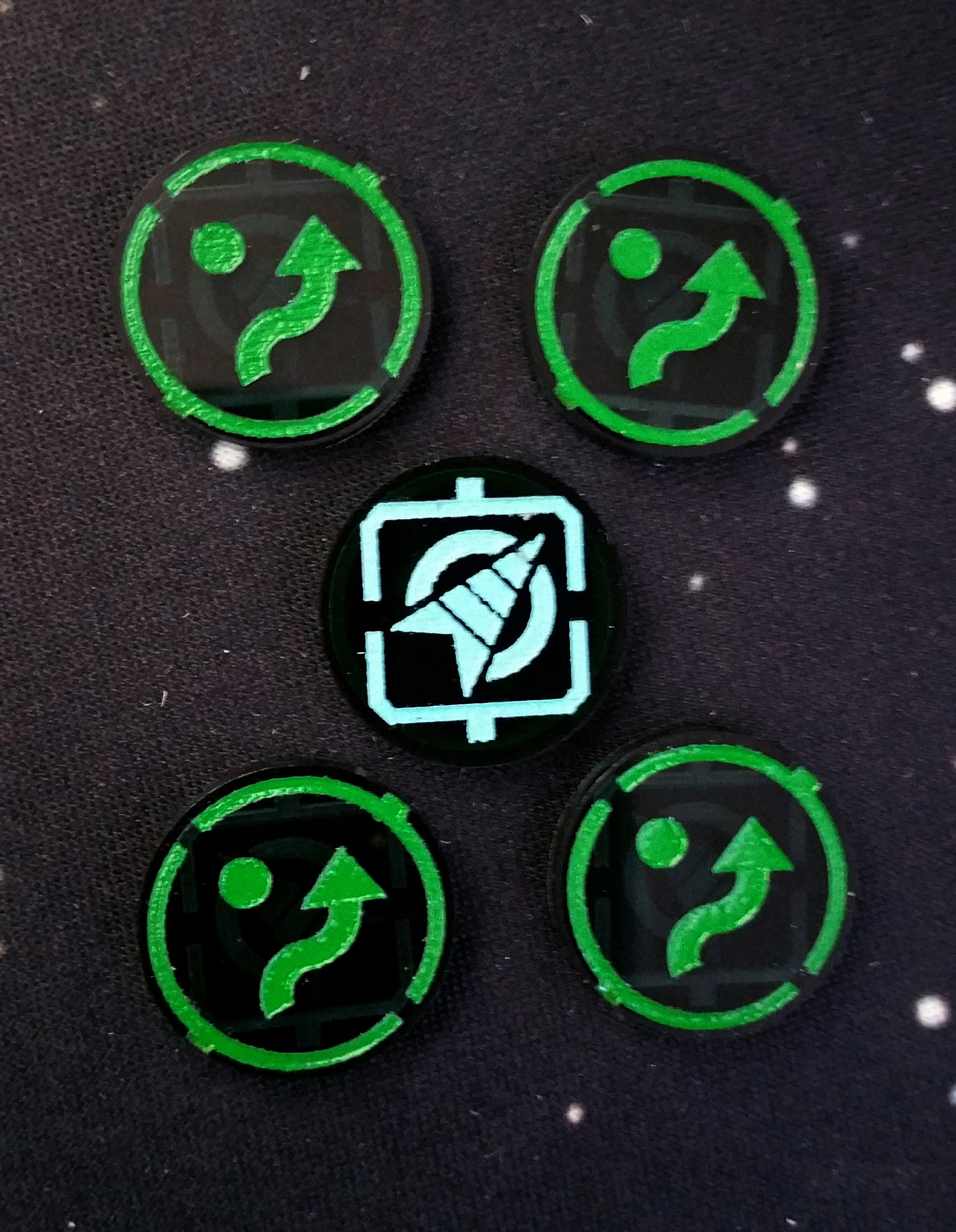 Double-sided Cloak / Evade Tokens for Use With X-wing 2.0 - Etsy Canada