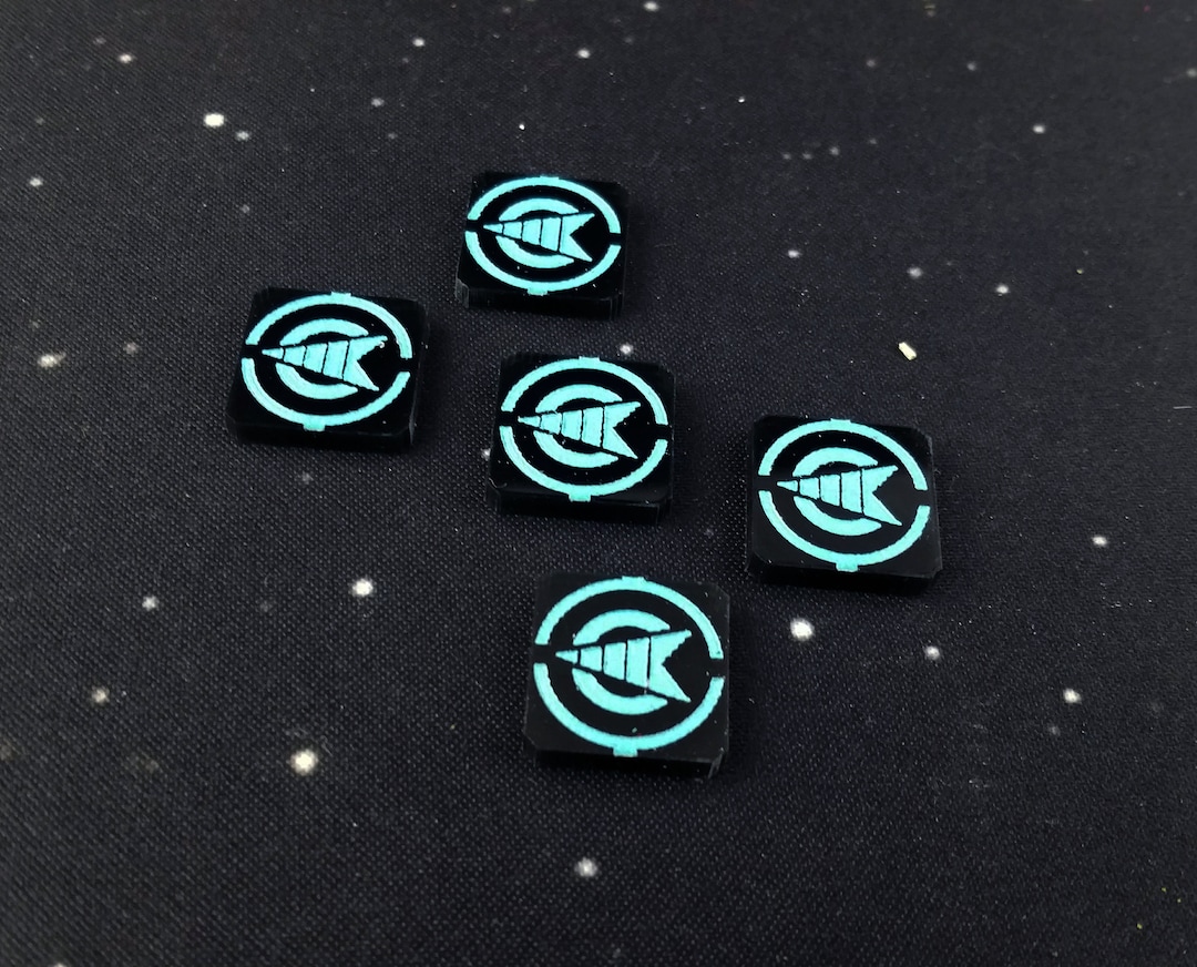 Cloak Tokens (5) for Use With X-wing Miniatures Game 2.0 - Etsy