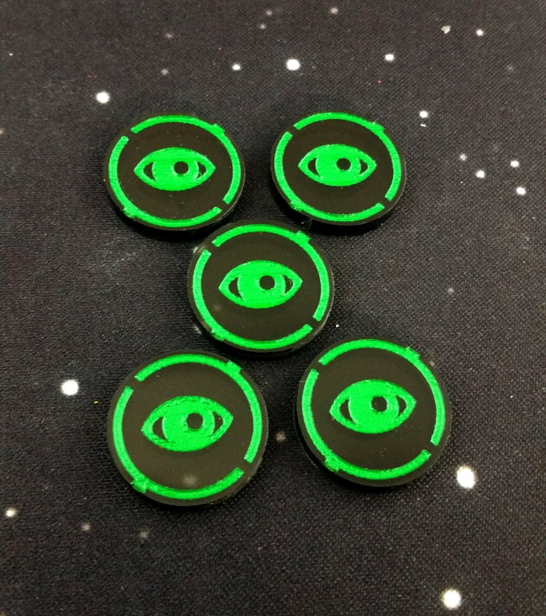 Focus Tokens 5 for Use With X-wing Miniatures 2.0 - Etsy