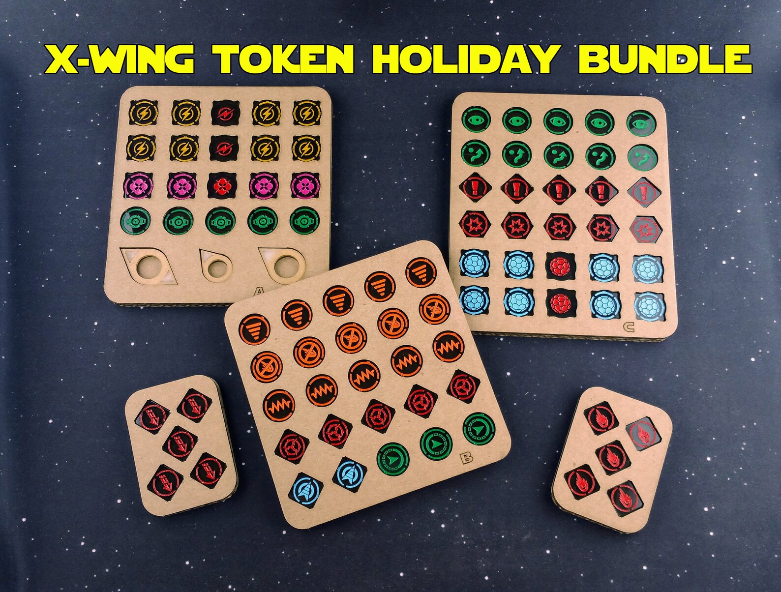Holiday Token Bundle for X-wing Miniatures - Etsy Canada