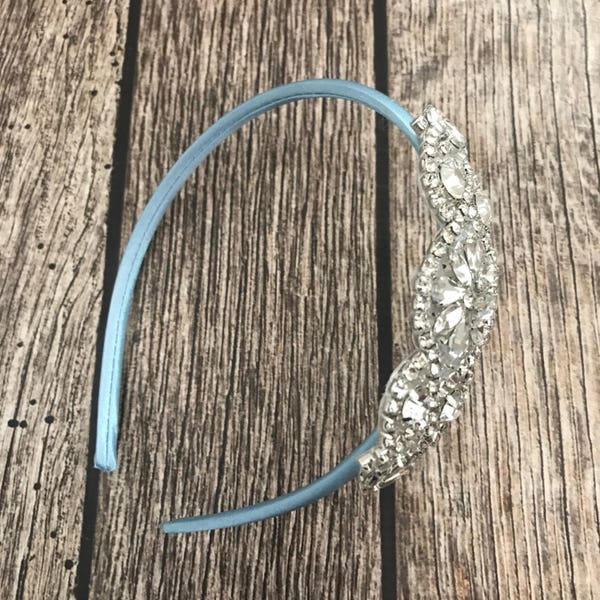 Light Blue Headband - Etsy