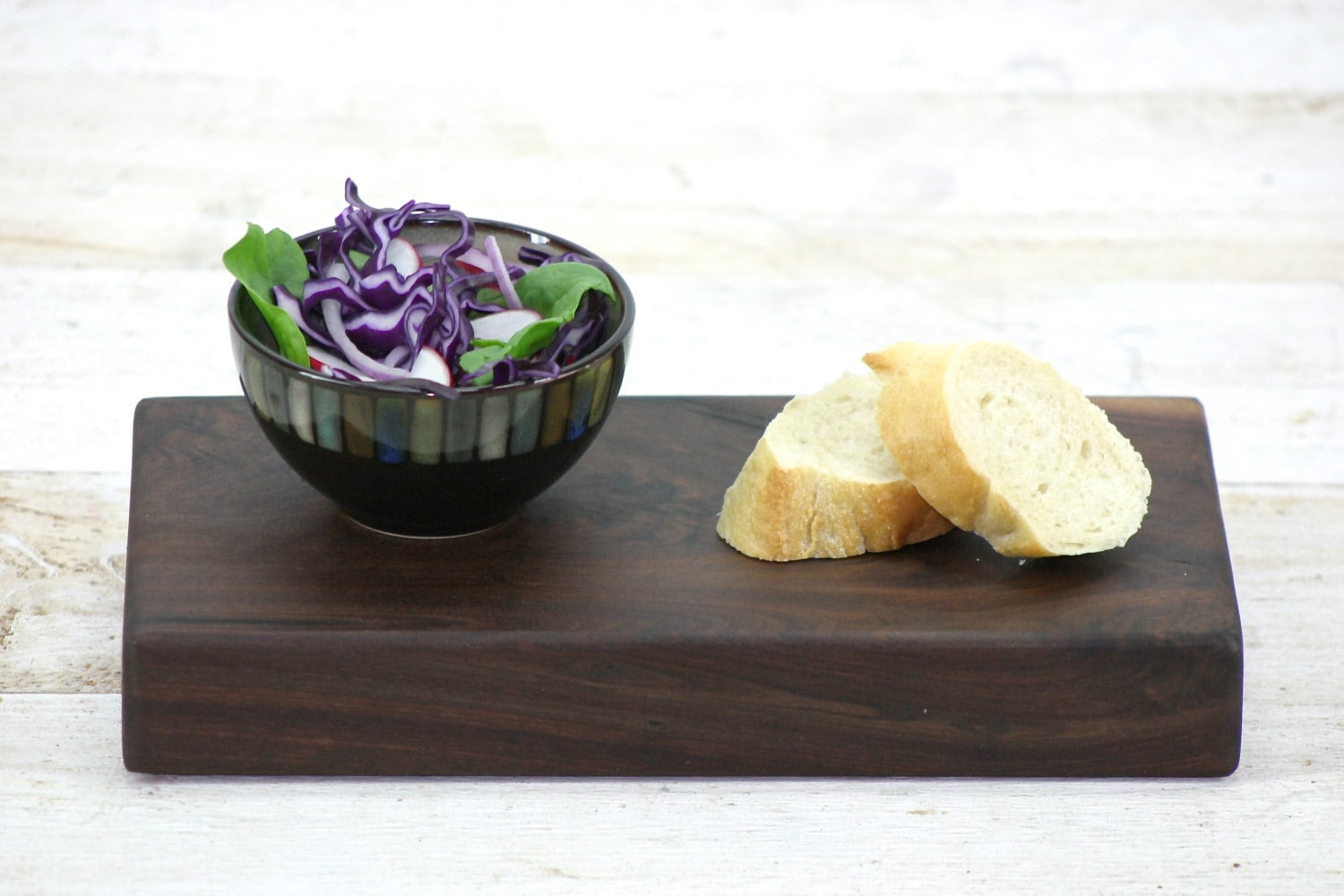 Mini Butcher Block, Salvaged Black Walnut Chopping Block, Cutting Board ...