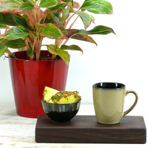 Mini Butcher Block, Salvaged Black Walnut Chopping Block, Cutting Board ...