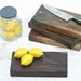 Mini Butcher Block, Salvaged Black Walnut Chopping Block, Cutting Board ...
