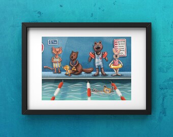 Swim Lesson Progress Report Card Certificate Checklist PDF Digital ...