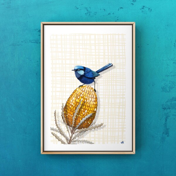 Blue Wren - Etsy Australia