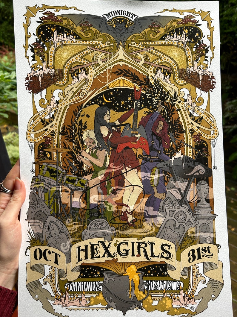 Magical Girls Rock Poster - Etsy