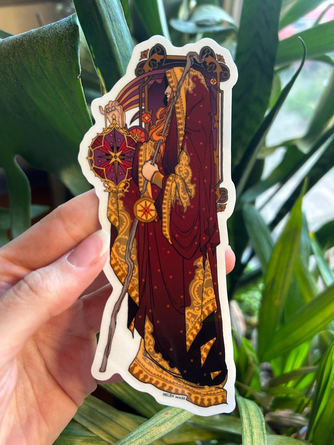 The Hermit Sticker - Etsy