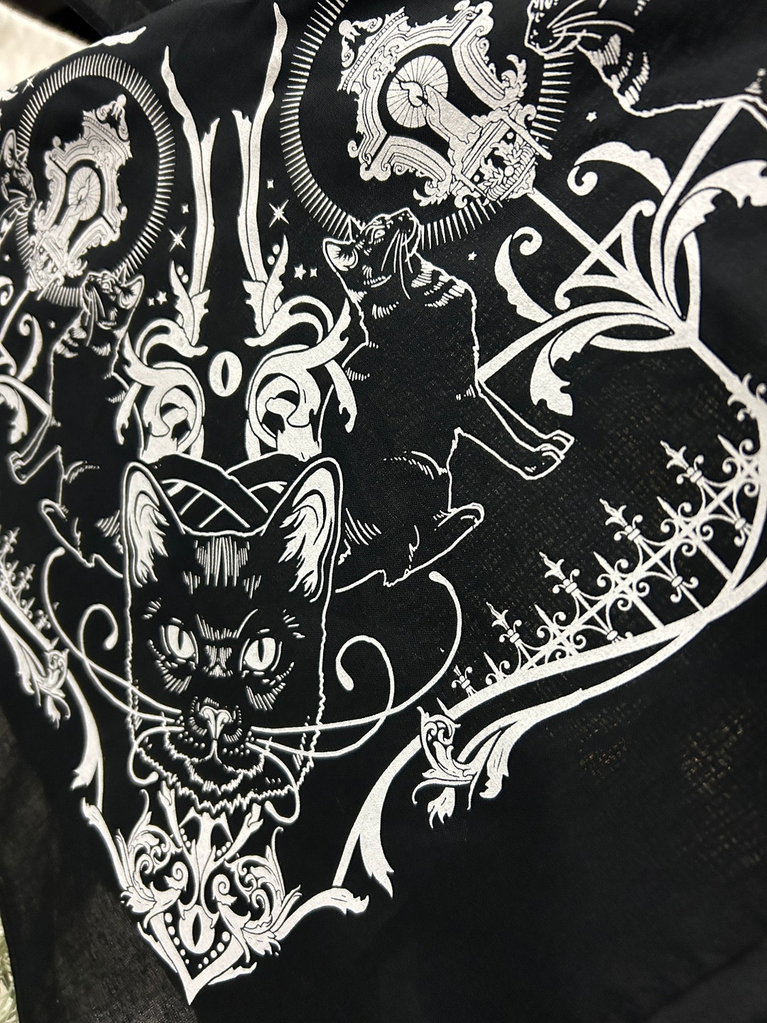 Cats Eye Bandana - Etsy