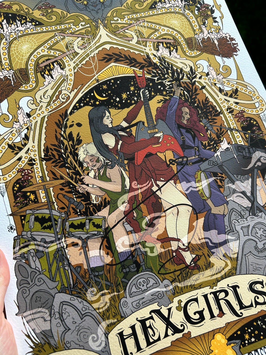 Magical Girls Rock Poster - Etsy