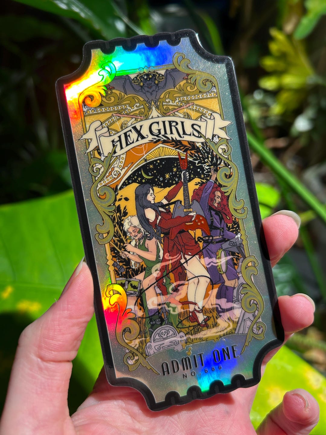 Magical Girls Concert Ticket Sticker - Etsy