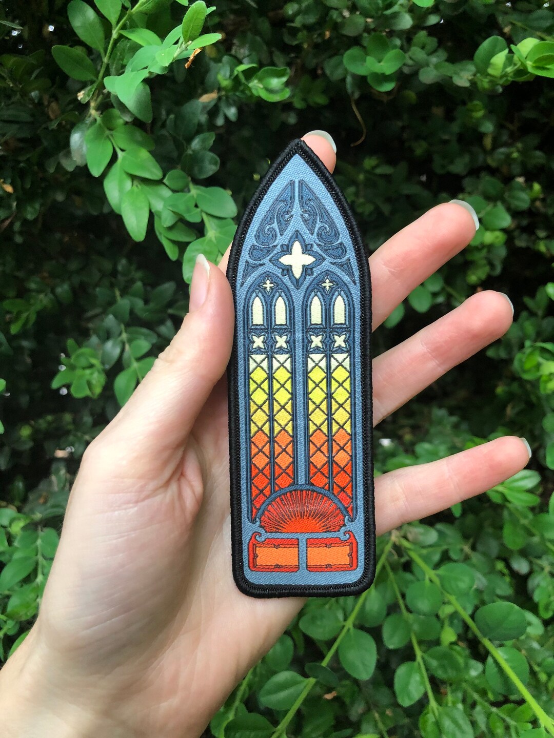 Gothic Glass Patch - Etsy