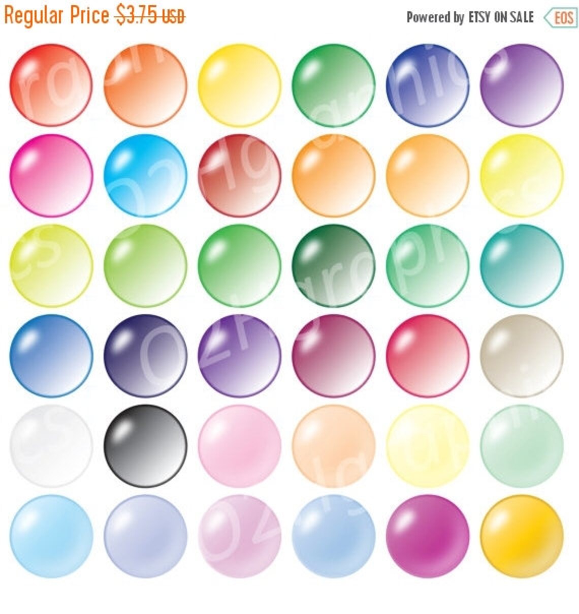 Bubbles Clipart, Soap Bubbles Clip Art, Vector Clipart, Digital ...