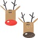 Reindeer Clipart, Deer Clipart, Rudolph, Christmas Clipart, Animal ...