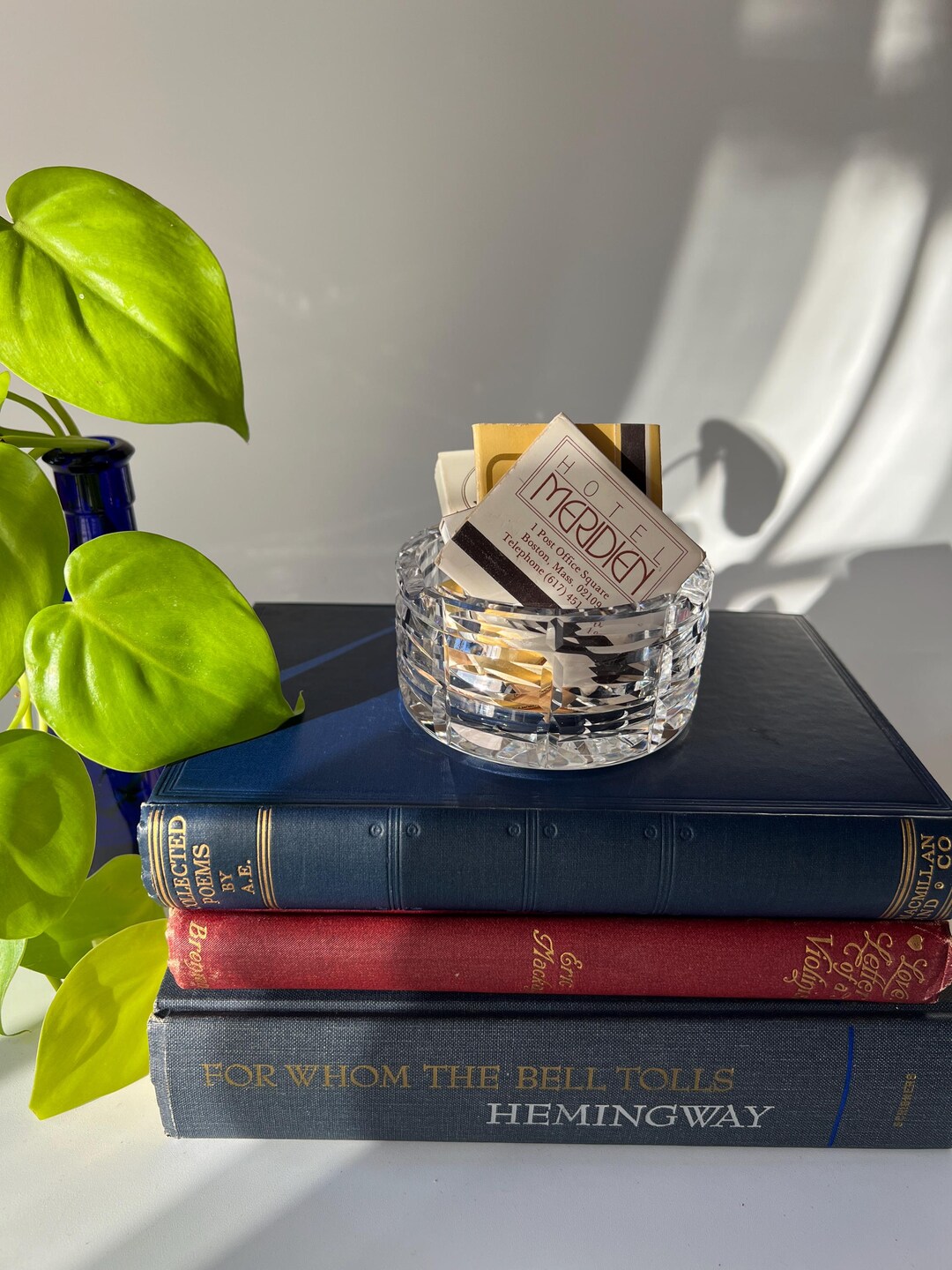 Vintage Crystal Catchall – Clear Cut Ashtray – Excellent Vintage ...