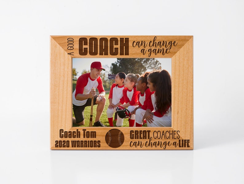 Soccer, Coach, Personalized Picture Frame, Custom Photo Frame, Ships ...