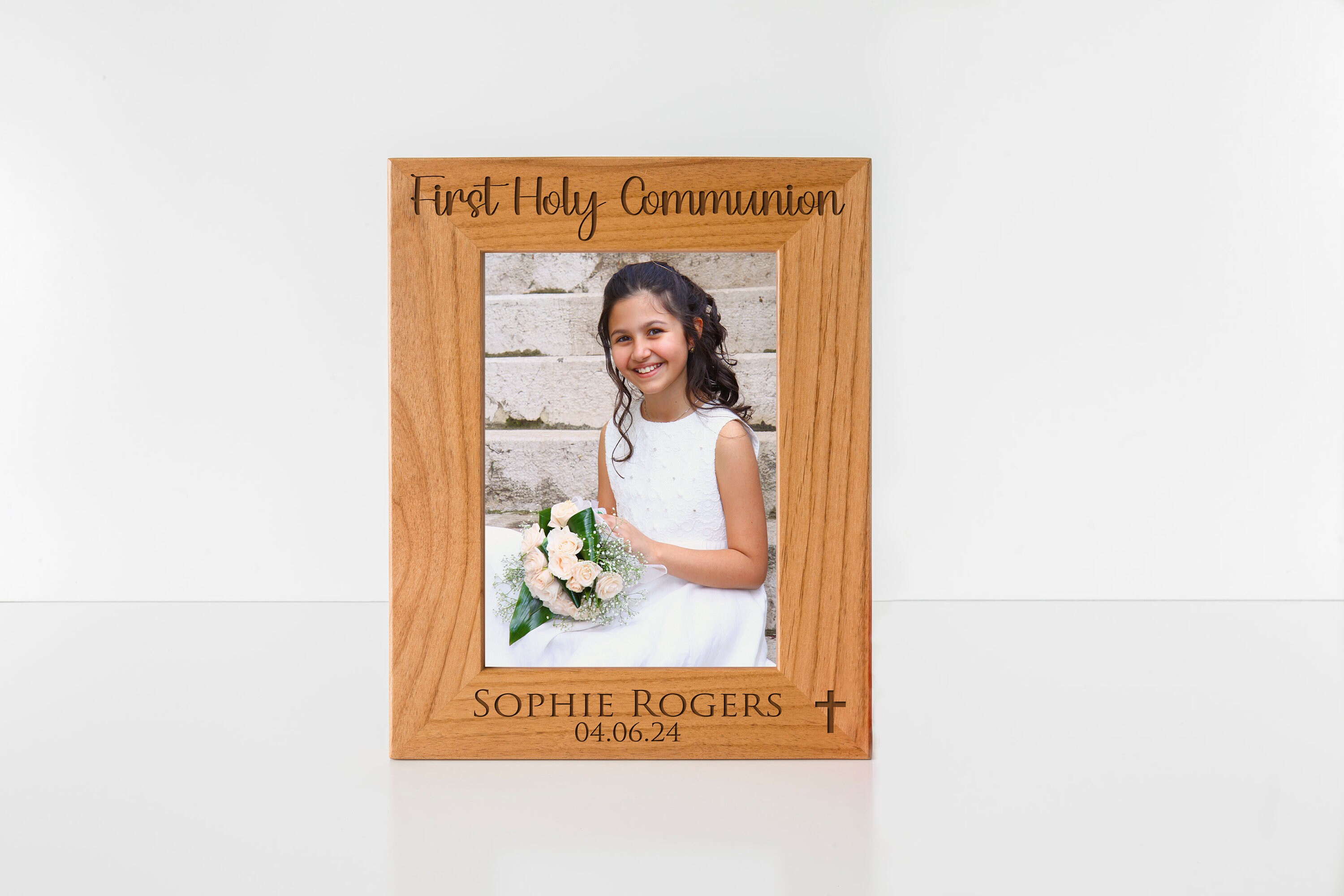 Communion Picture Frame, Personalized Gift, Religious Gifts, Catholic ...