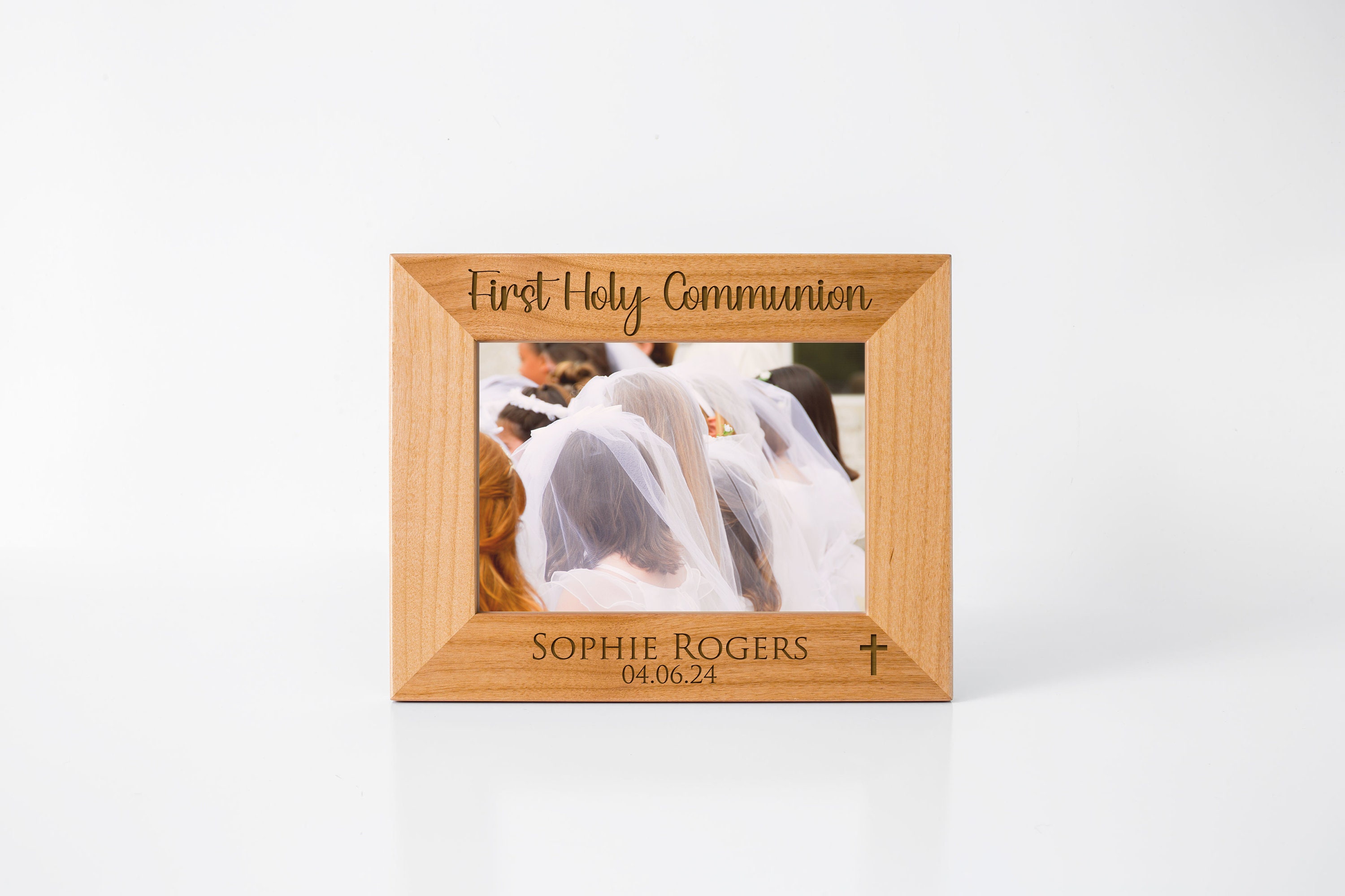 Communion Picture Frame, Personalized Gift, Religious Gifts, Catholic ...