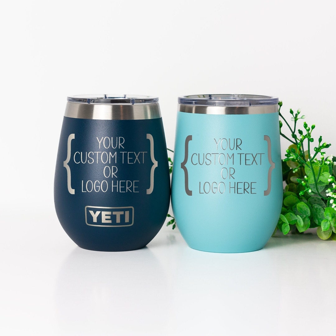 Personalized Custom Engraved Yeti or Polar Camel Wine Tumbler, Birthday ...