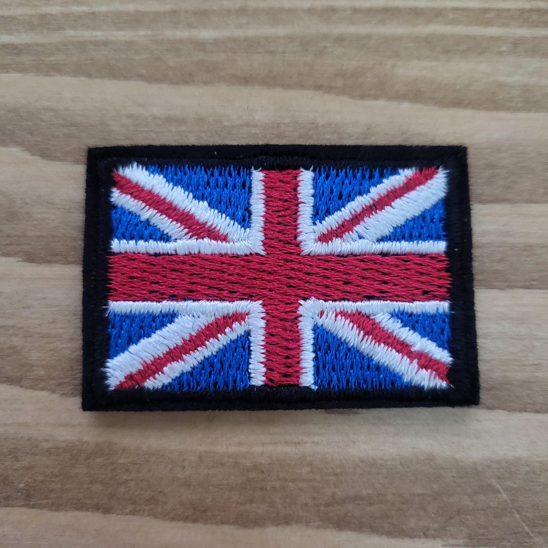 Iron-on Union Jack Patch – Embroidered British Flag Patch – UK Flag ...