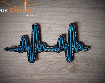 Electrocardiography Patches Iron on Patches or Sewing on Patch ...