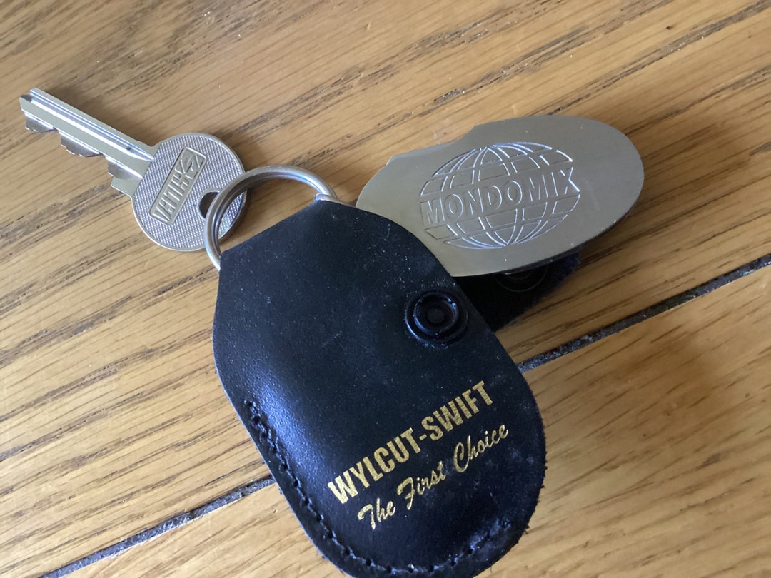 Key Ring Tool in Black Leather Case, Marked as Shown - Etsy