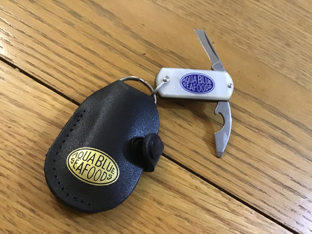 Sheffield Made Key Ring Tool in Black Leather Wallet Marked as Shown - Etsy