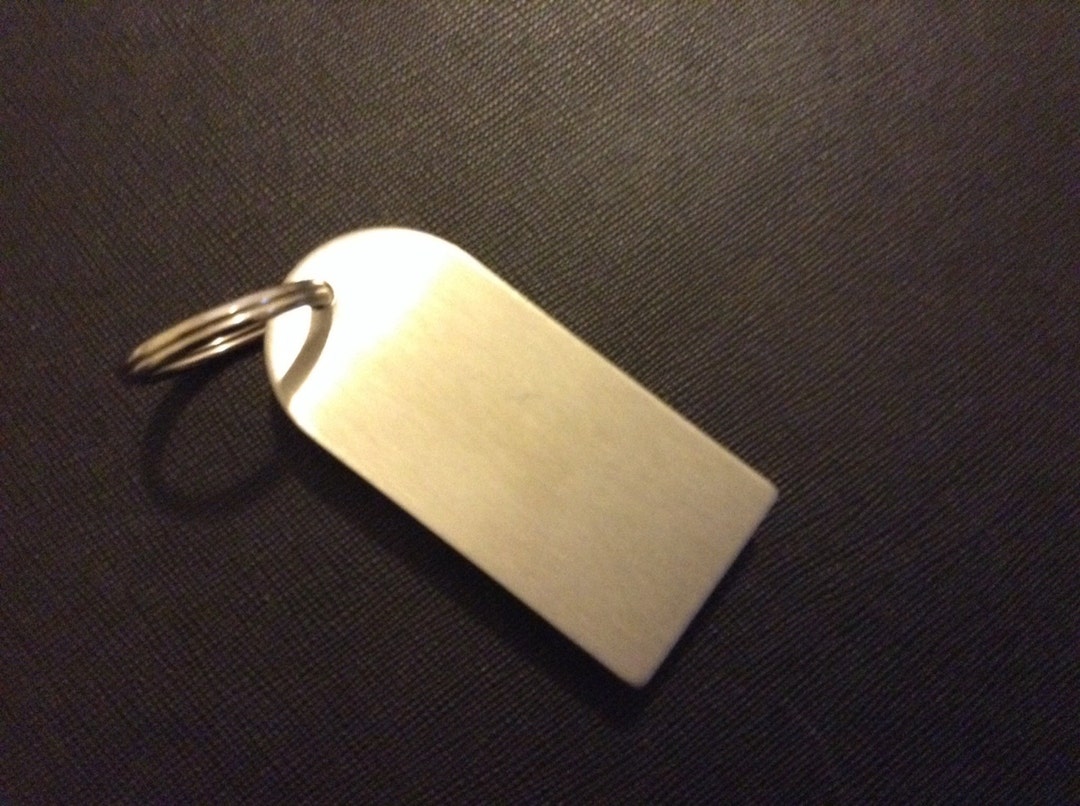 10 Off, Stainless Steel Key Fob With Nickel Plated Split Ring, in ...