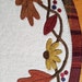 Autumn Splendor Wool Mat Finished Leaves Sunflowers - Etsy