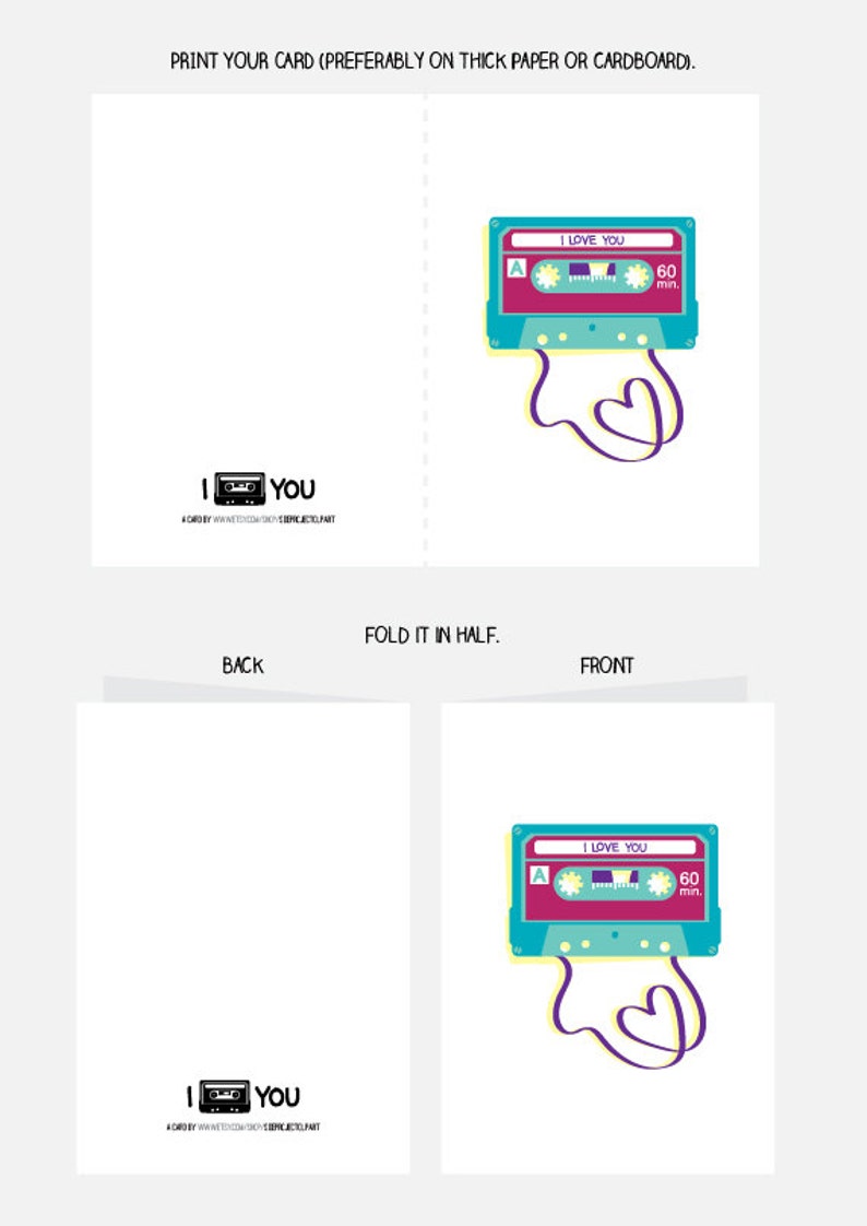 I Love You - Mixtape - Etsy