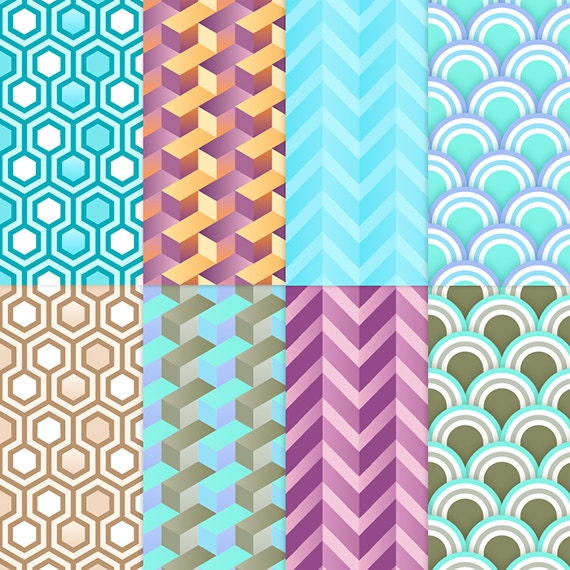 Estampados geométricos | Etsy