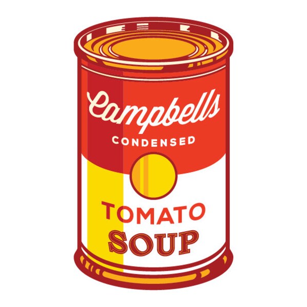 Campbells Soup Svg - Etsy