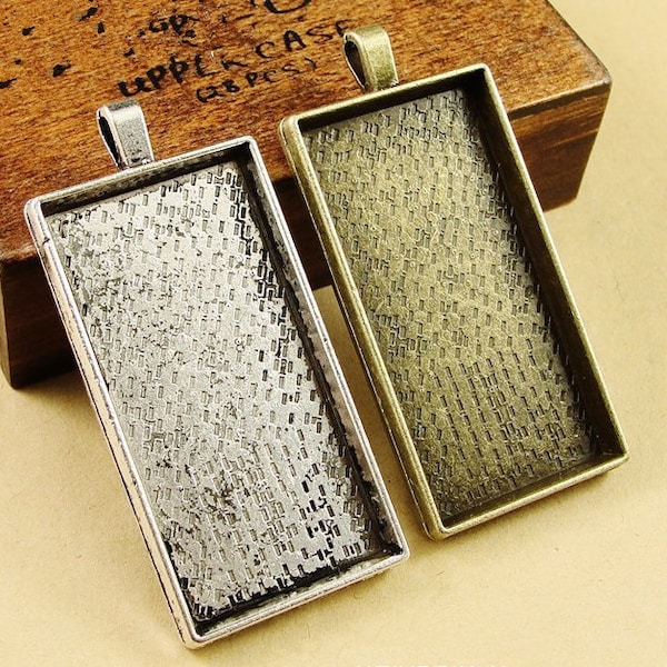 Antique Bronze Rectangle Blanks - Etsy