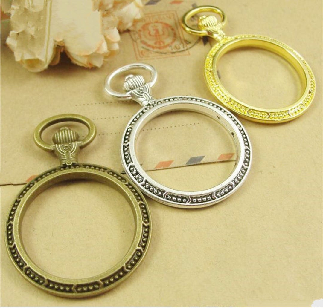 Wholesale 20pcs Antique Silver Tone/antique Bronze/golden Pocket Watch ...